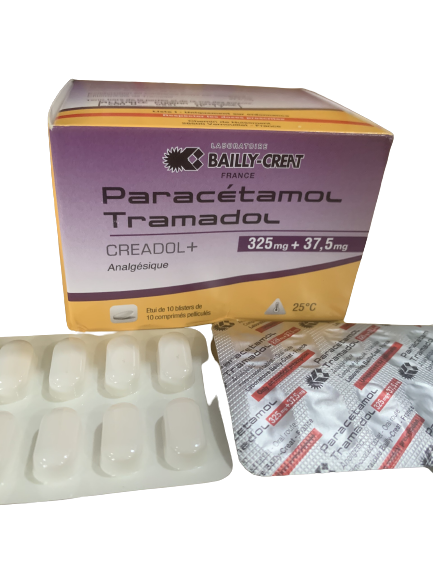 Paracetamol Tramadol Bailly-creat (hộp/100 Viên Nén)