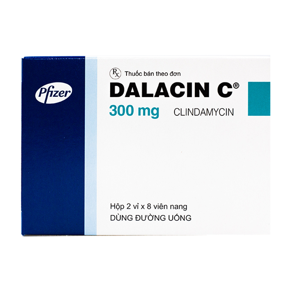 Dalacin C Clindamycin 300mg Pfizer (h/16v)
