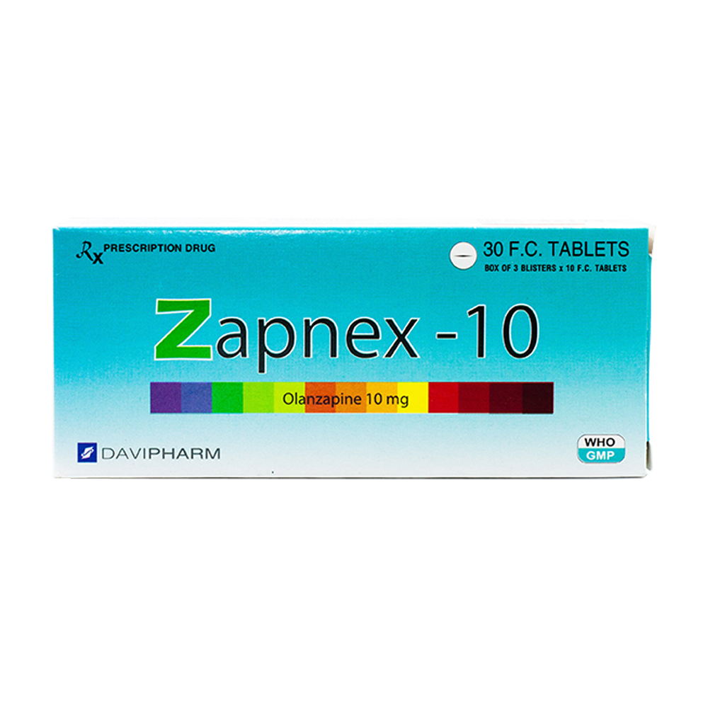 Zapnex 10 Olanzapin 10mg Davipharm (h/30v)