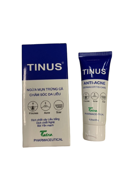 Kem Trị Mụn Tinus Tatra (tube/20gram)