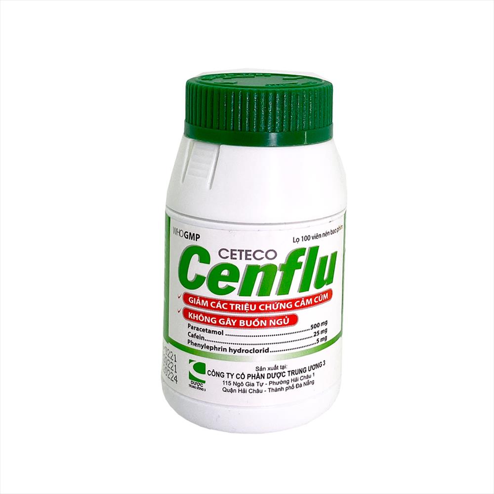 Cenflu 500mg Tablets Ceteco (c/100v)