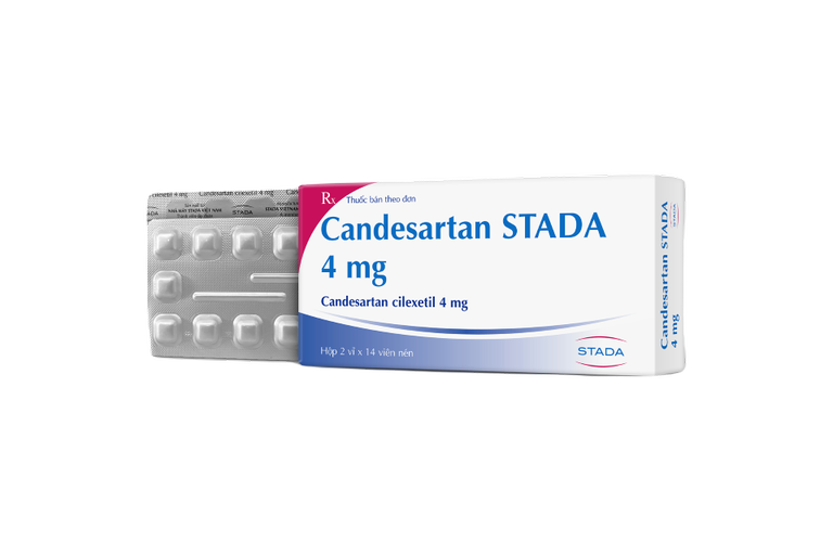 Candesartan 4mg Stada (hộp/28 Viên Nén)