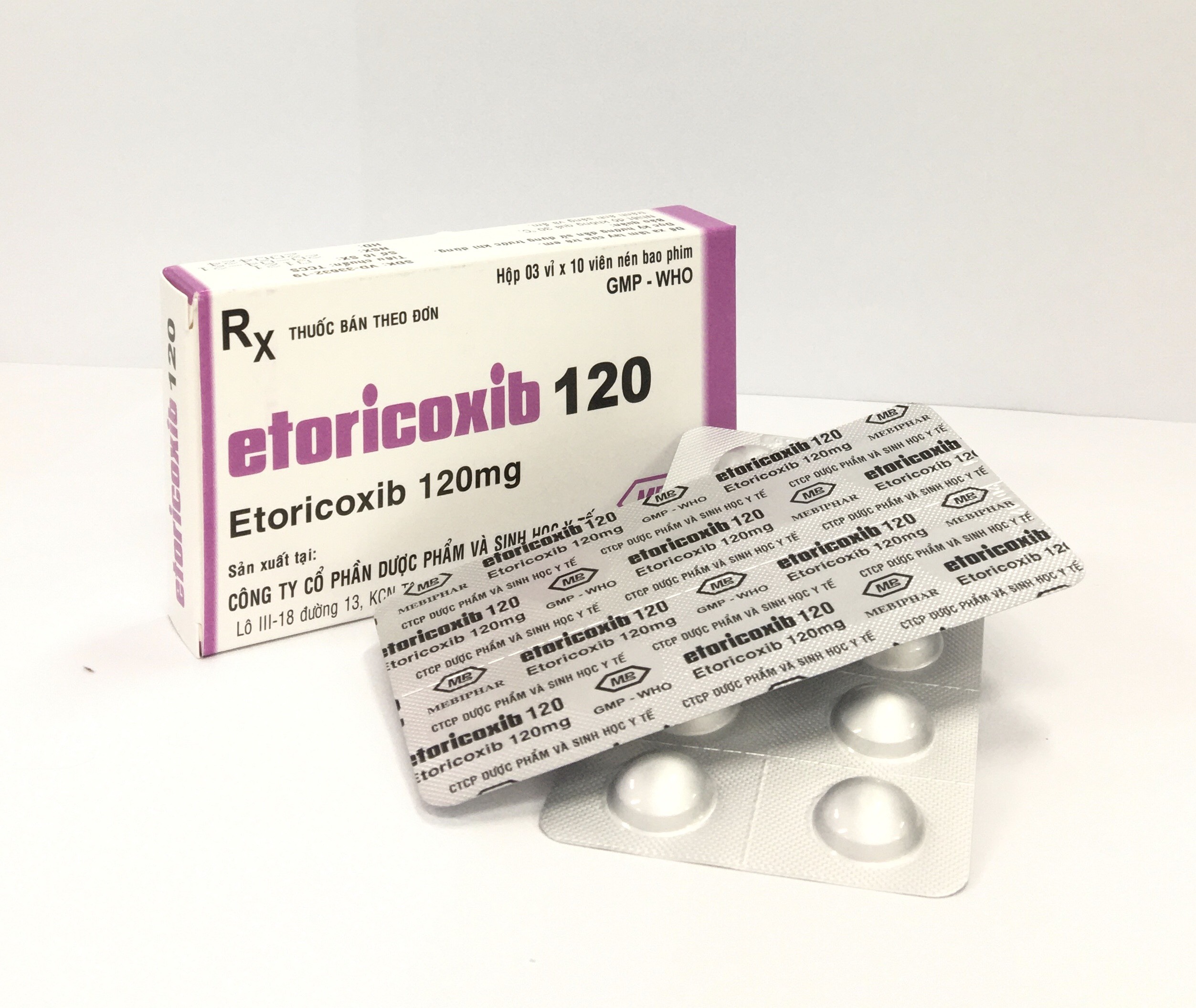 Etoricoxib 120mg Mebiphar (h/30v)