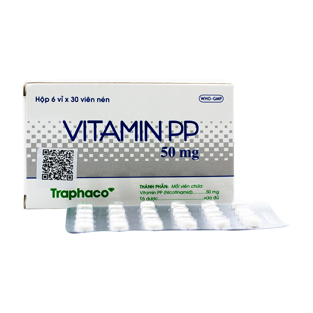 Vitamin Pp 50mg Traphaco H 180v Nhà Thuốc Circa