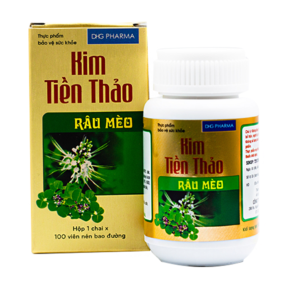 Kim Tiền Thảo Râu Mèo Dhg (c/100v)