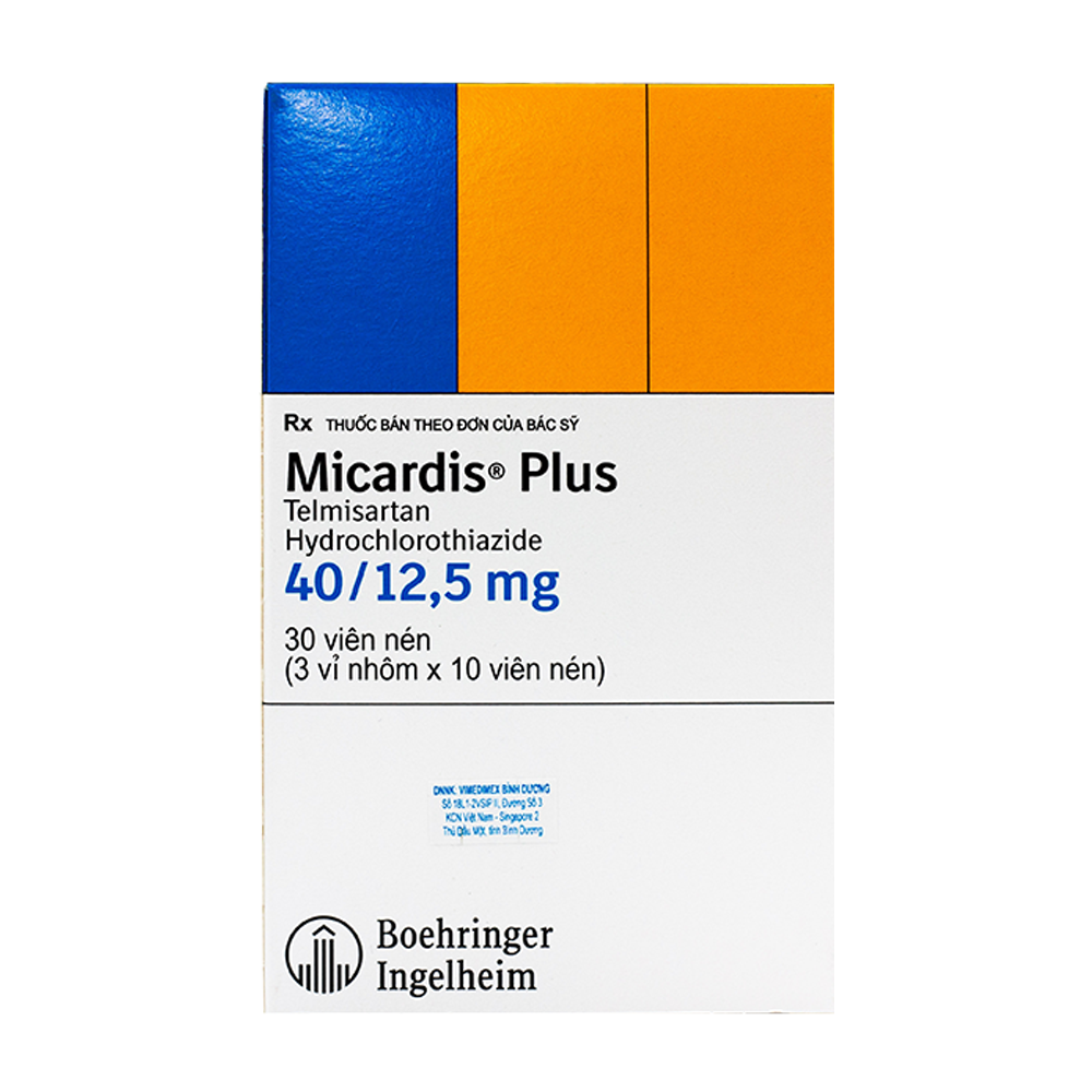 Micardis Plus 40mg/12.5mg Đức (h/30v)