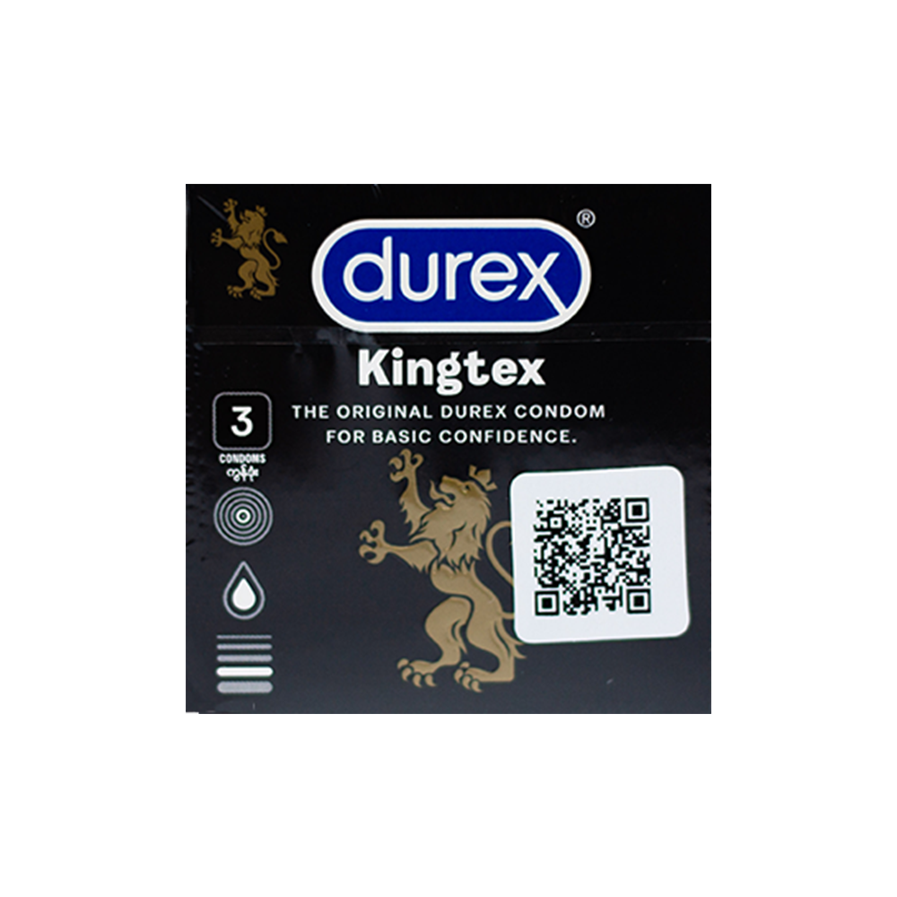 Bao Cao Su Durex Kingtex Reckitt Benckiser (h/3c)