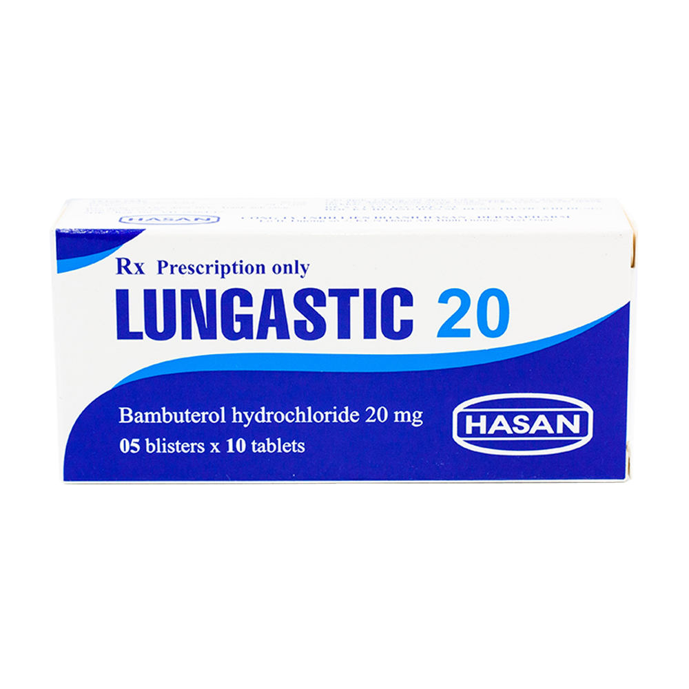 Lungastic Bambuterol 20mg Hasan (h/50v)