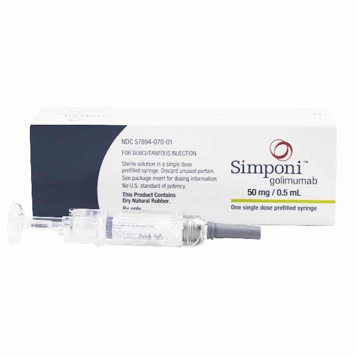Simponi golimumab 50mg/0.5ml janssen (h/1 bút)
