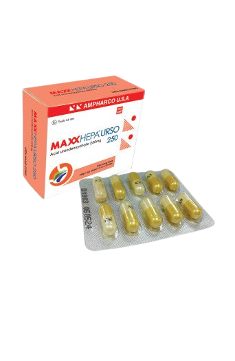 Maxxhepa Urso Ursodeoxycholic 250mg Ampharco (h/30v)