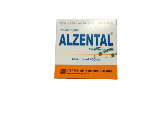 Alzental Albendazol 400mg Daewoo (h/10v)