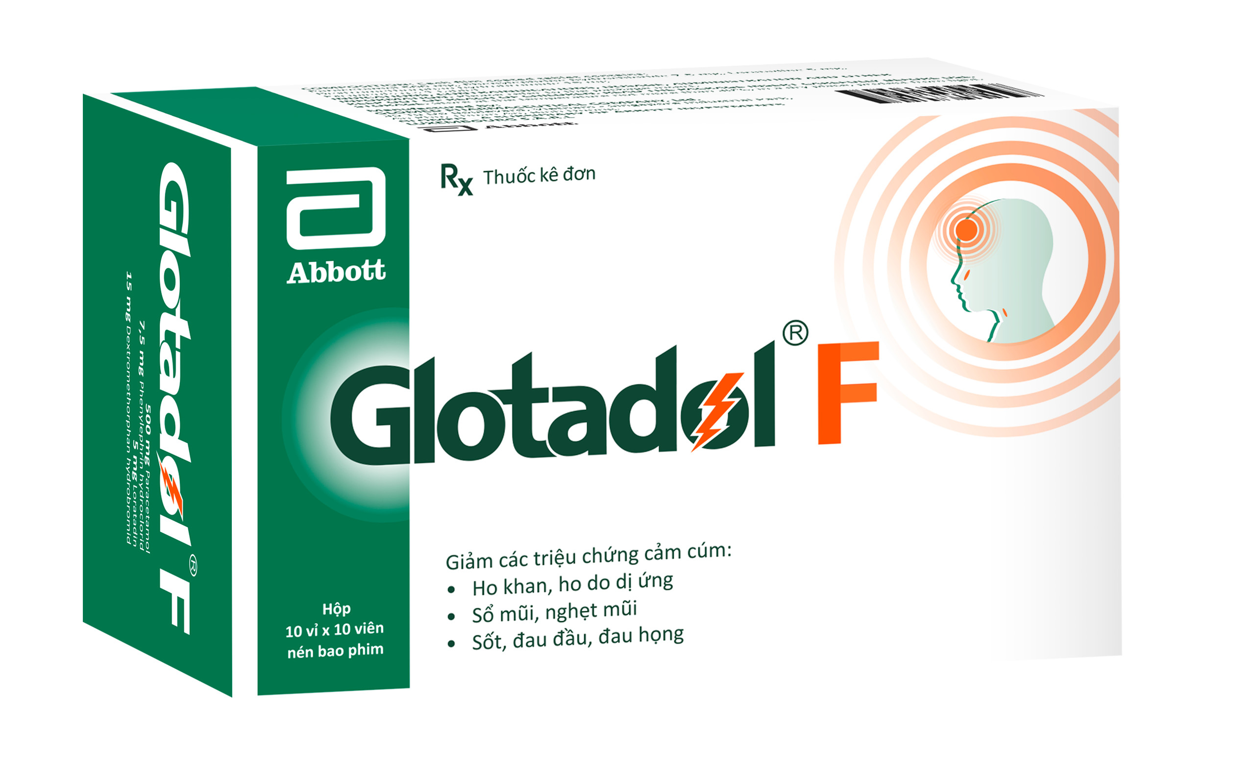 Glotadol F Glomed (h/100v)
