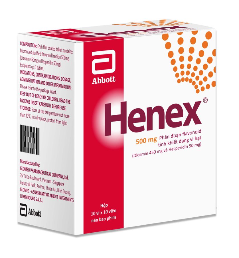 Henex 500mg Abbott (h/100v)