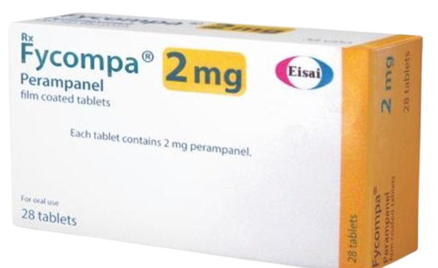 Fycompa Perampanel 2mg Eisai (h/28v)