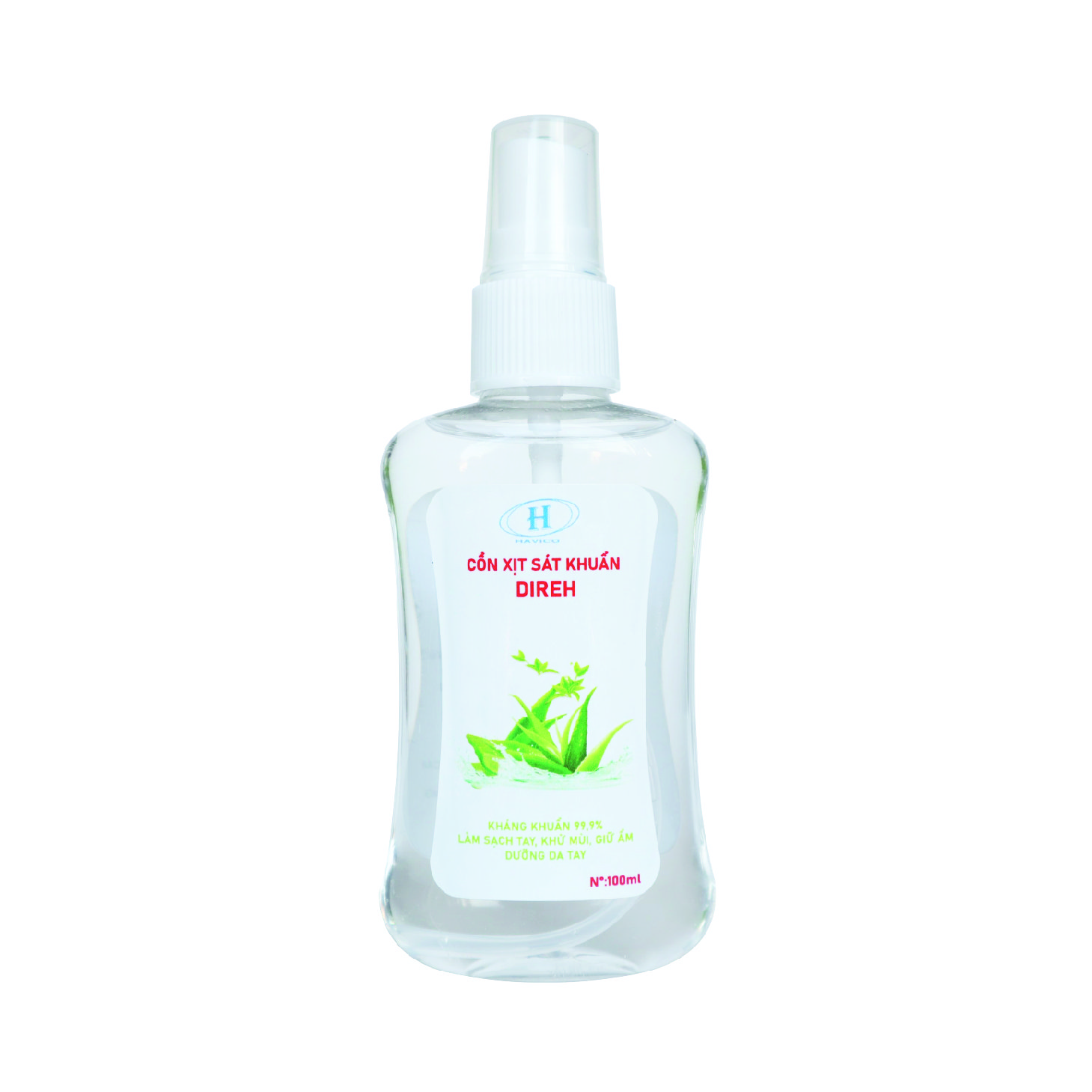 Cồn Xịt Rửa Tay Sát Khuẩn Direh Perfect Havico (c/100ml)