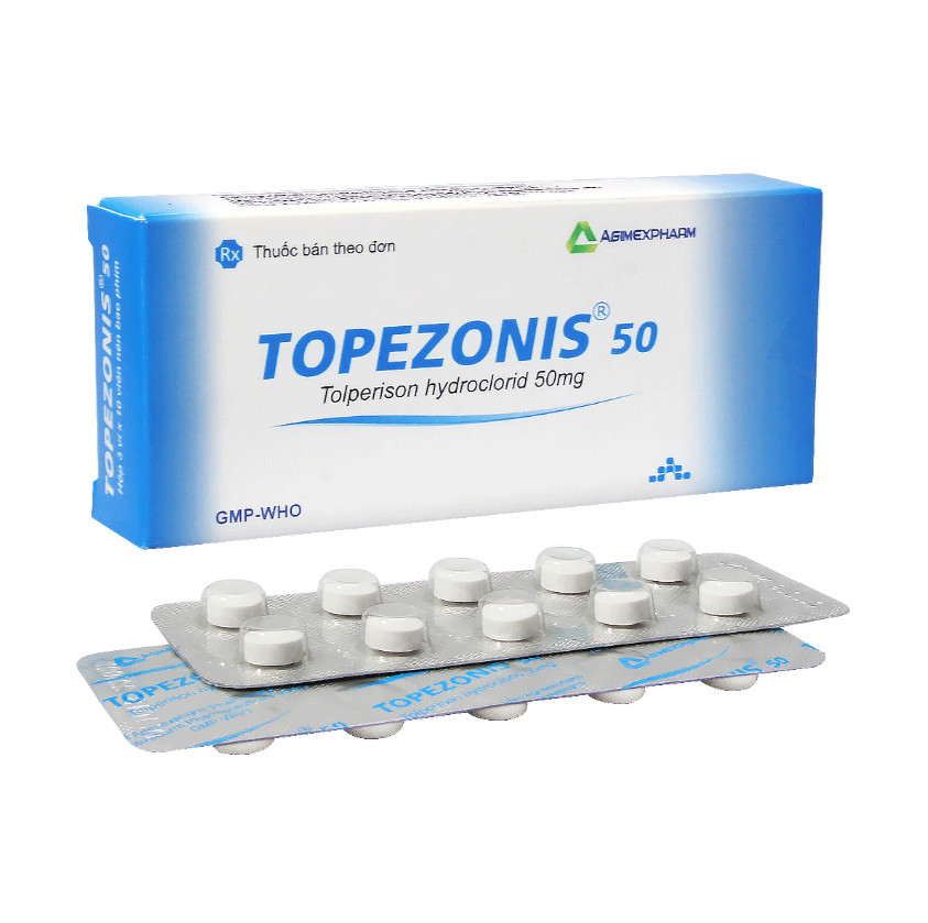Topezonis Tolperison 50mg Agimexpharm (h/30v)