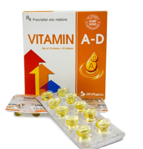 Vitamin A-d Pp.pharco (h/100v)