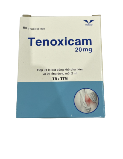 Tenoxicam 20mg Bidiphar (h/2 Lọ)