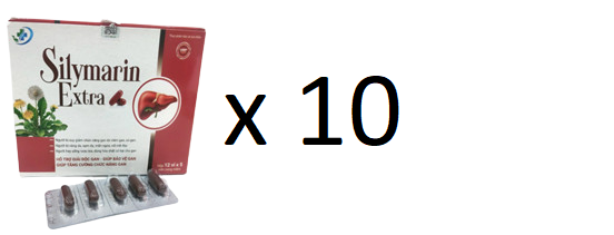 Combo 10 Hộp Bổ Gan Silymarin Extra Vinaphar (h/60v)