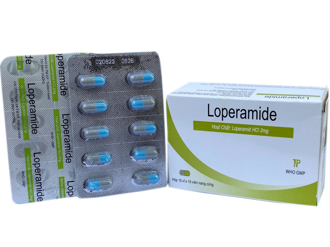 Loperamide Hcl 2mg Thành Nam (h/100v)