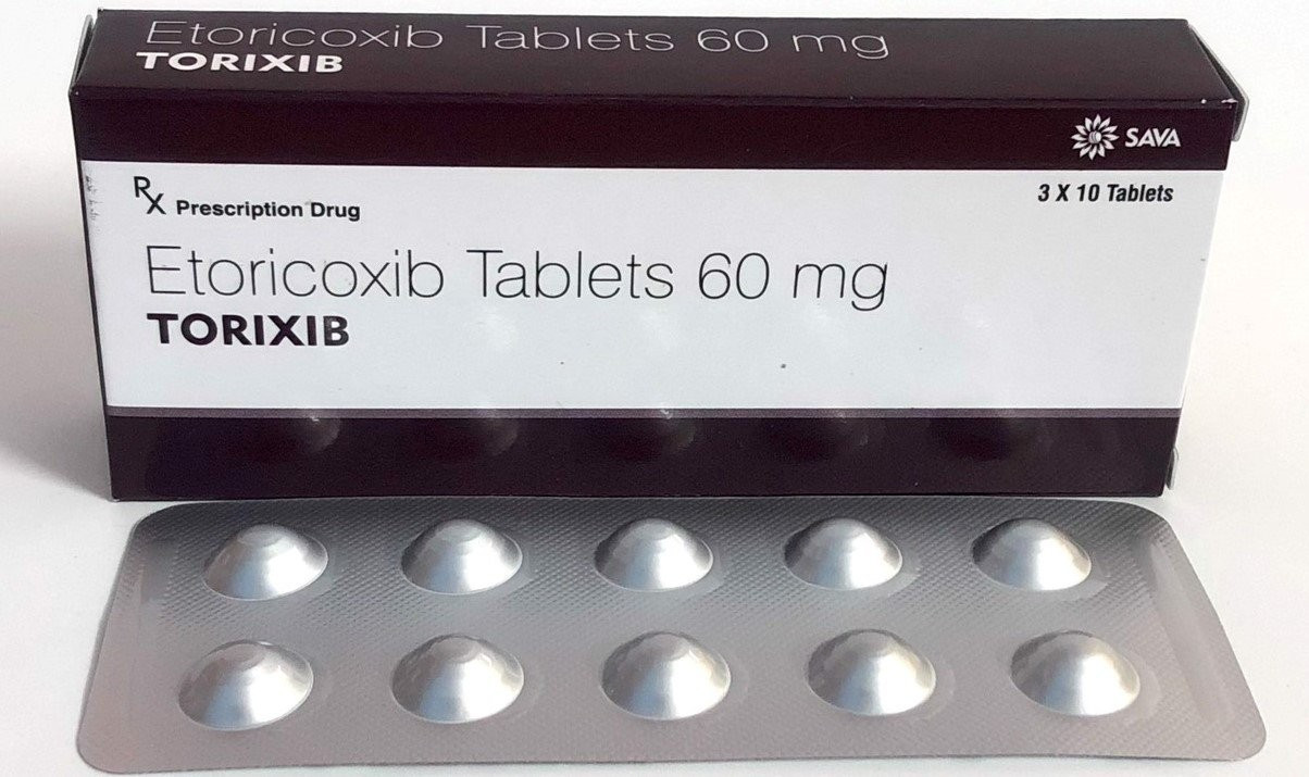 Torixib Etoricoxib 60mg Biodeal (h/30v)