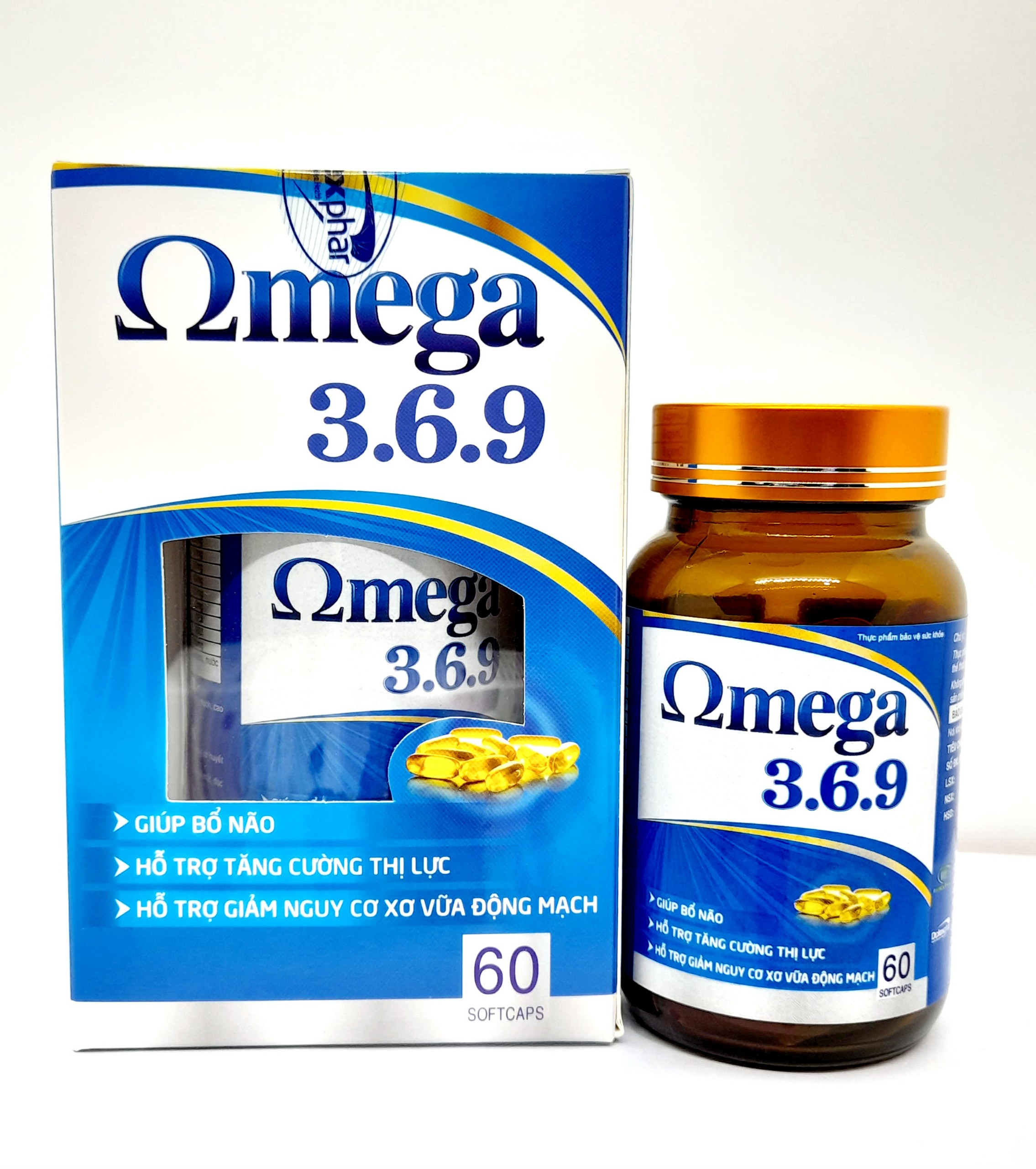 Tăng Cường Thị Lực Omega 369 Dolexphar (h/60v)