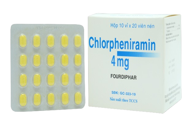 Chlorpheniramin 4mg Khánh Hội (h/200v)