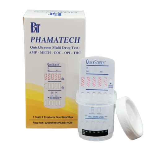 Bộ Xét Nghiệm Nhanh Ma Túy Tổng Hợp Multi Drug Amp Meth Coc Opi Thc ...