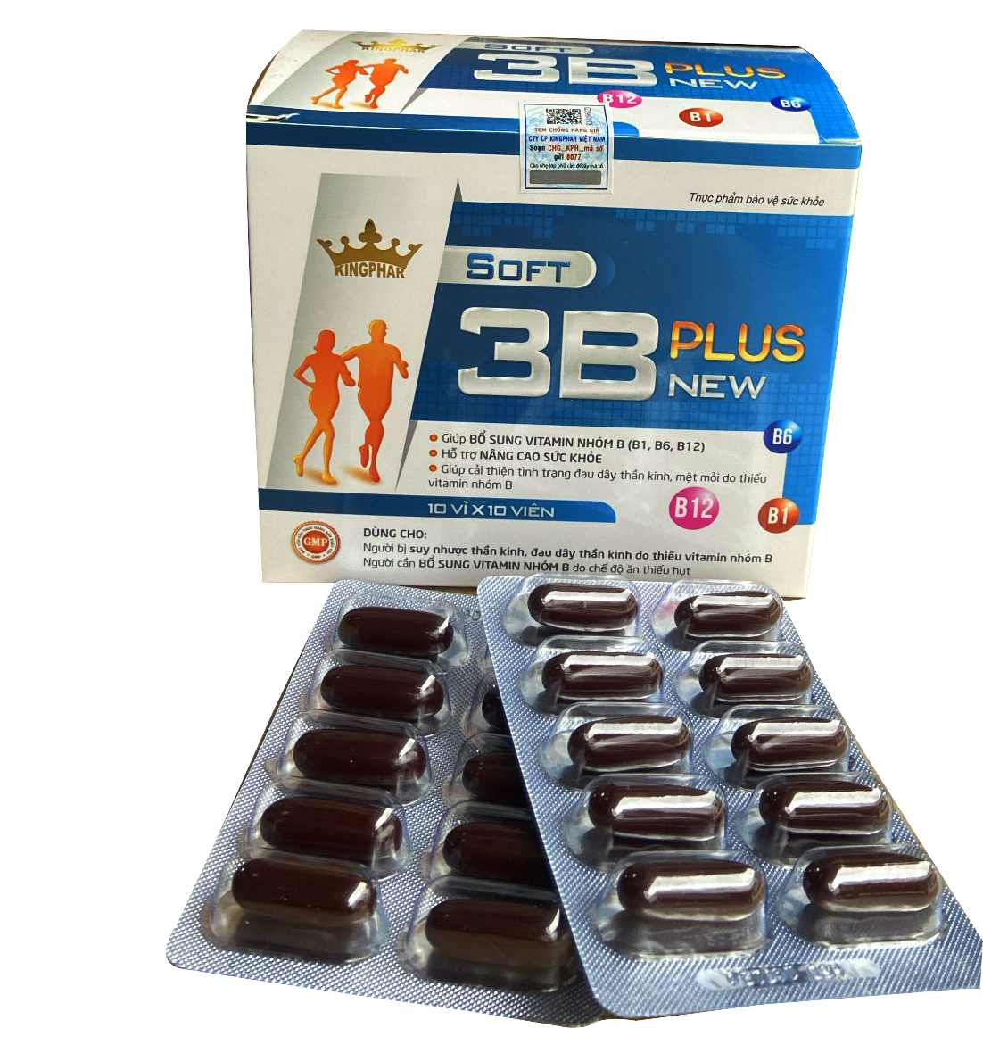 Bổ Sung Vitamin Soft 3b Plus New Kingphar (h/100v)