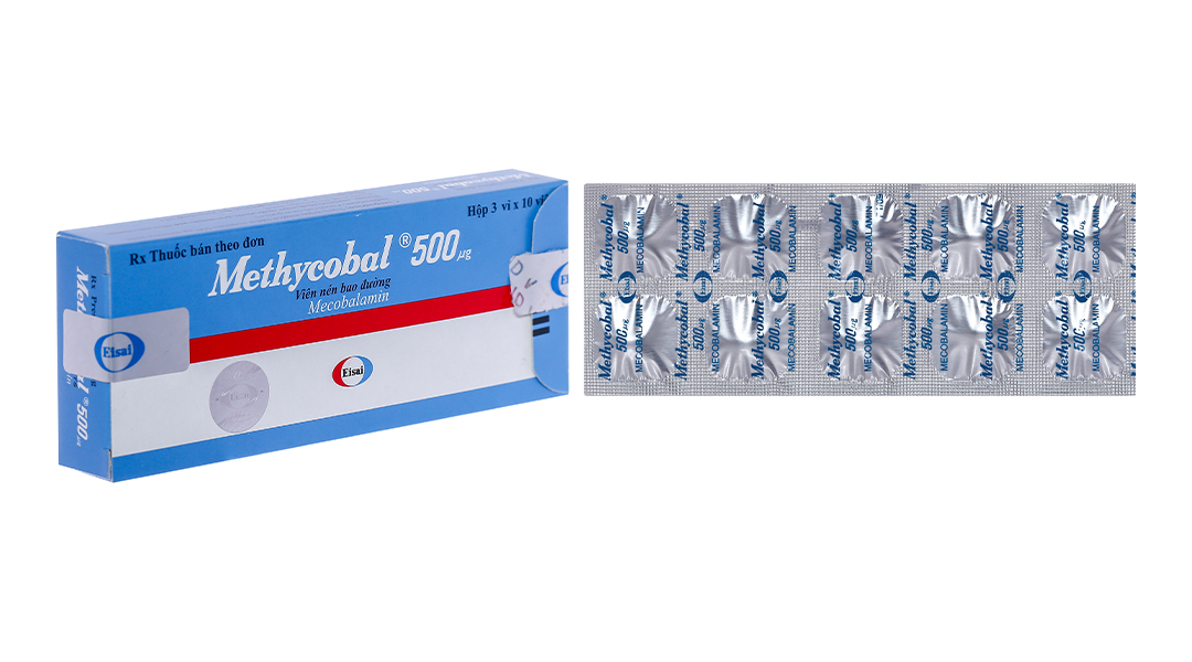 Methycobal Mecobalamin 500mcg Eisai (h/30v)