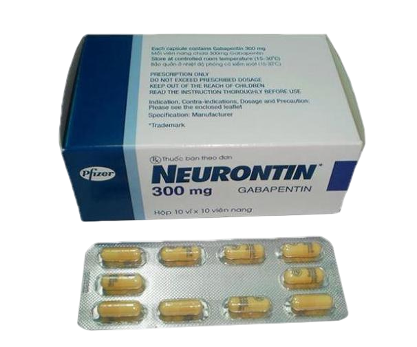 Neurontin Gabapentin 300mg - Pfizer (h/100v)