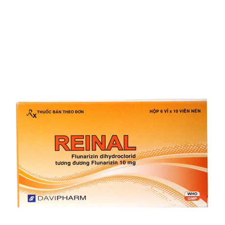 Reinal Flunarizine 10mg Davipharm (h/60v)