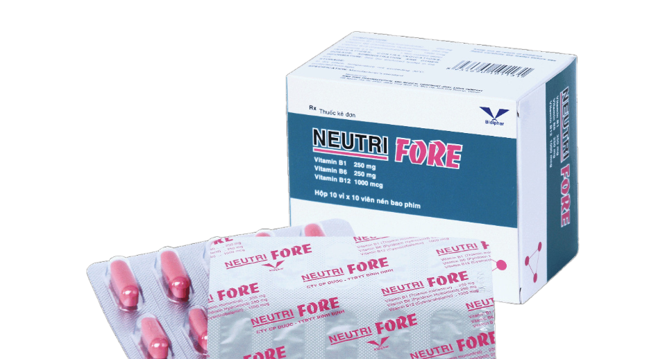 Neutri Fore Bidiphar (hộp/100 Viên Nén)