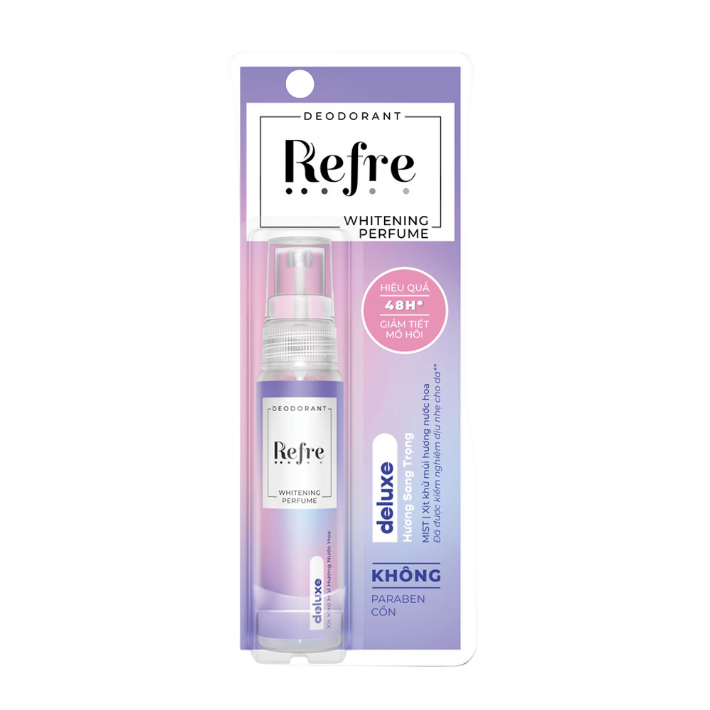 Xịt khử mùi Refre hương nước hoa Deluxe Rohto (Chai nhỏ)