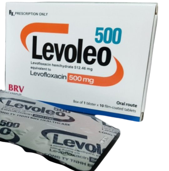 Levoleo Levofloxacin 500mg Brv (h/10v)