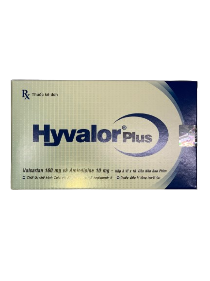 Hyvalor Plus 160mg/10mg United Pharma (h/30v)