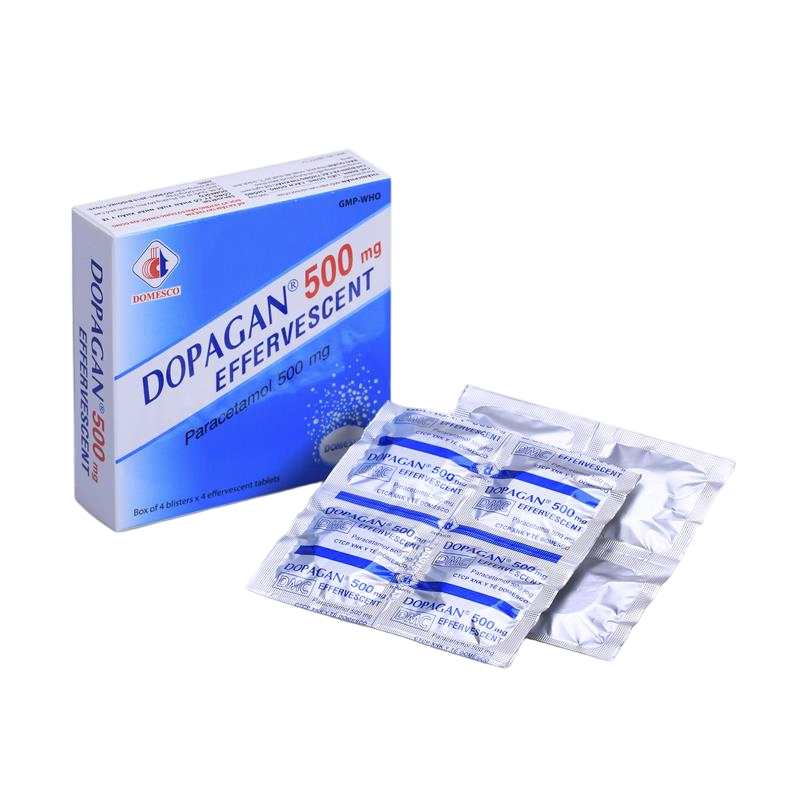 Dopagan Paracetamol 500mg Domesco (h/16v)
