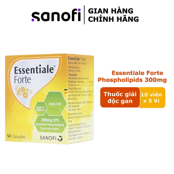 Essentiale Forte Sanofi (hộp/50 Viên Nang)