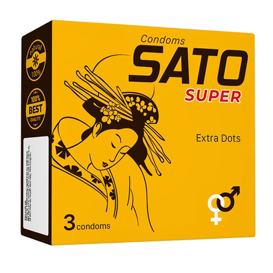 Bao Cao Su Sato Extra Dots Nhất Nhất (h/3c)