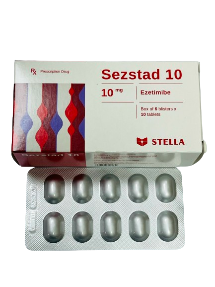 Thuốc điều trị rối loạn mỡ máu Sezstad 10 (Hộp 60 viên)