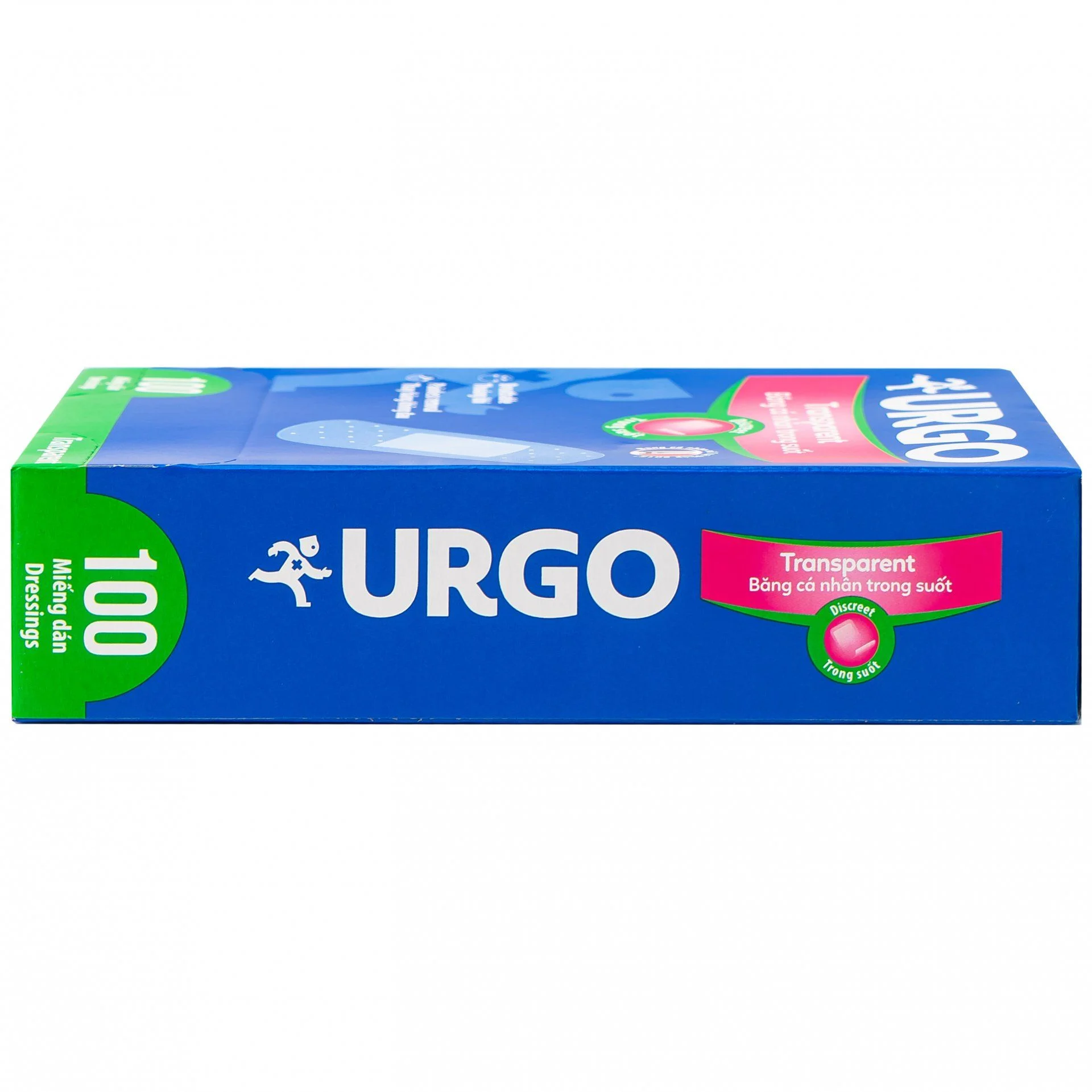 Băng cá nhân trong suốt transparent Urgo (Hộp 100 miếng)