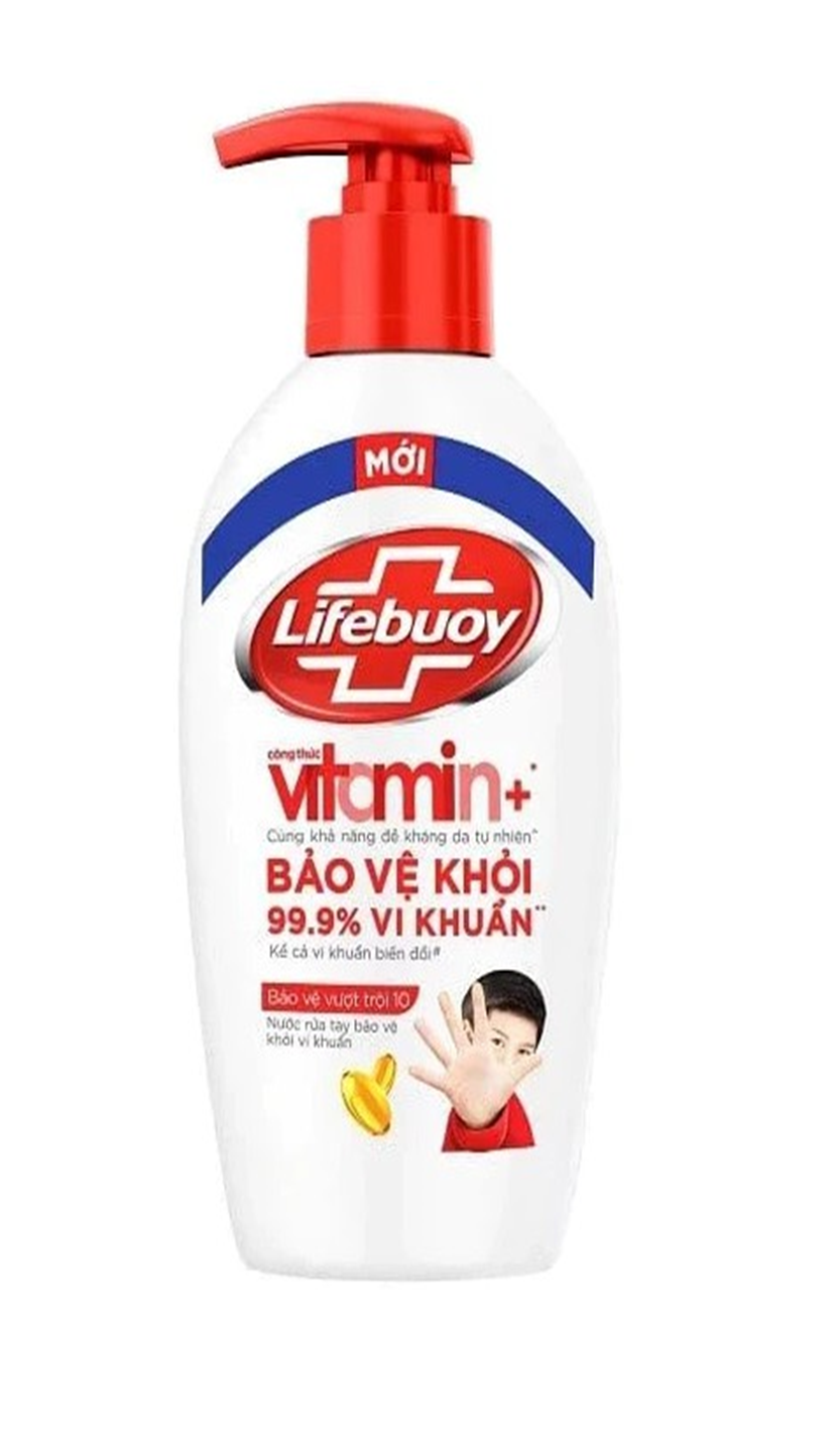 Nước rửa tay Lifebuoy (Chai 180ml)