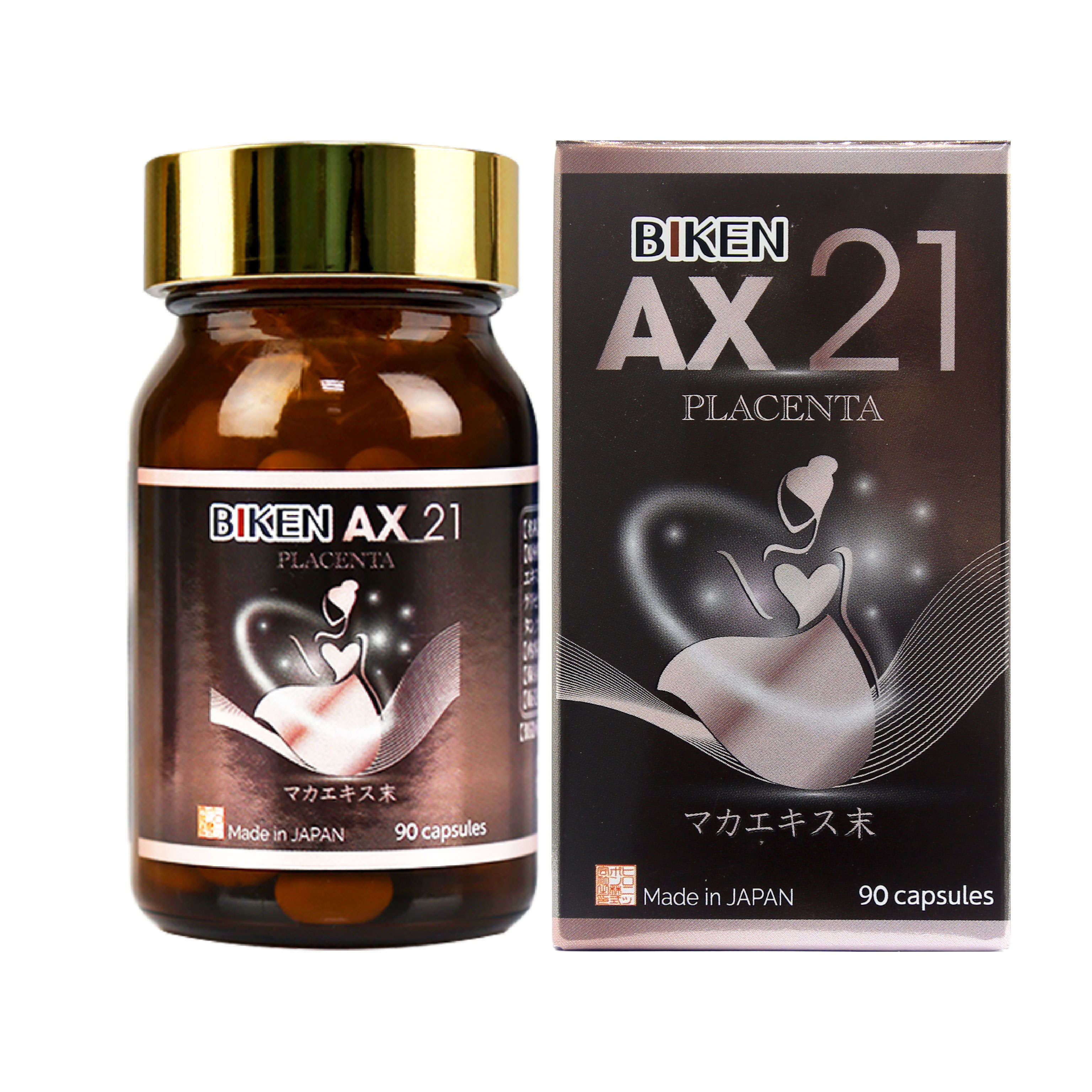 Viên uống cân bằng nội tiết Biken Ax 21 (Chai 90 viên)