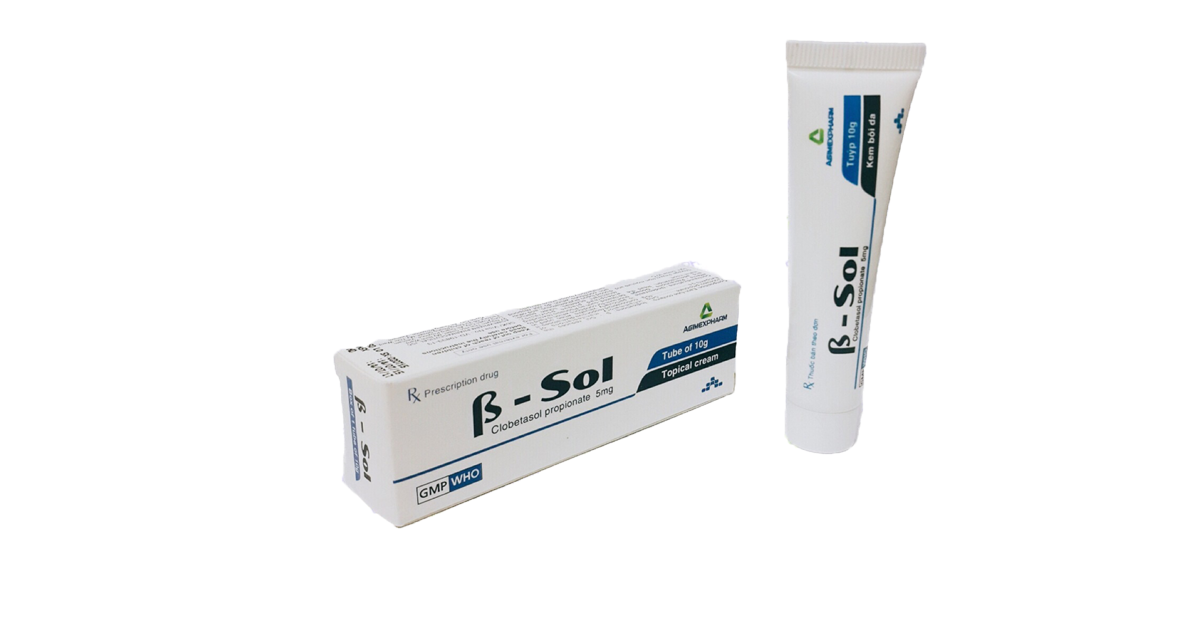B-sol Clobetasol 5mg Agimexpharm (tube/10g)