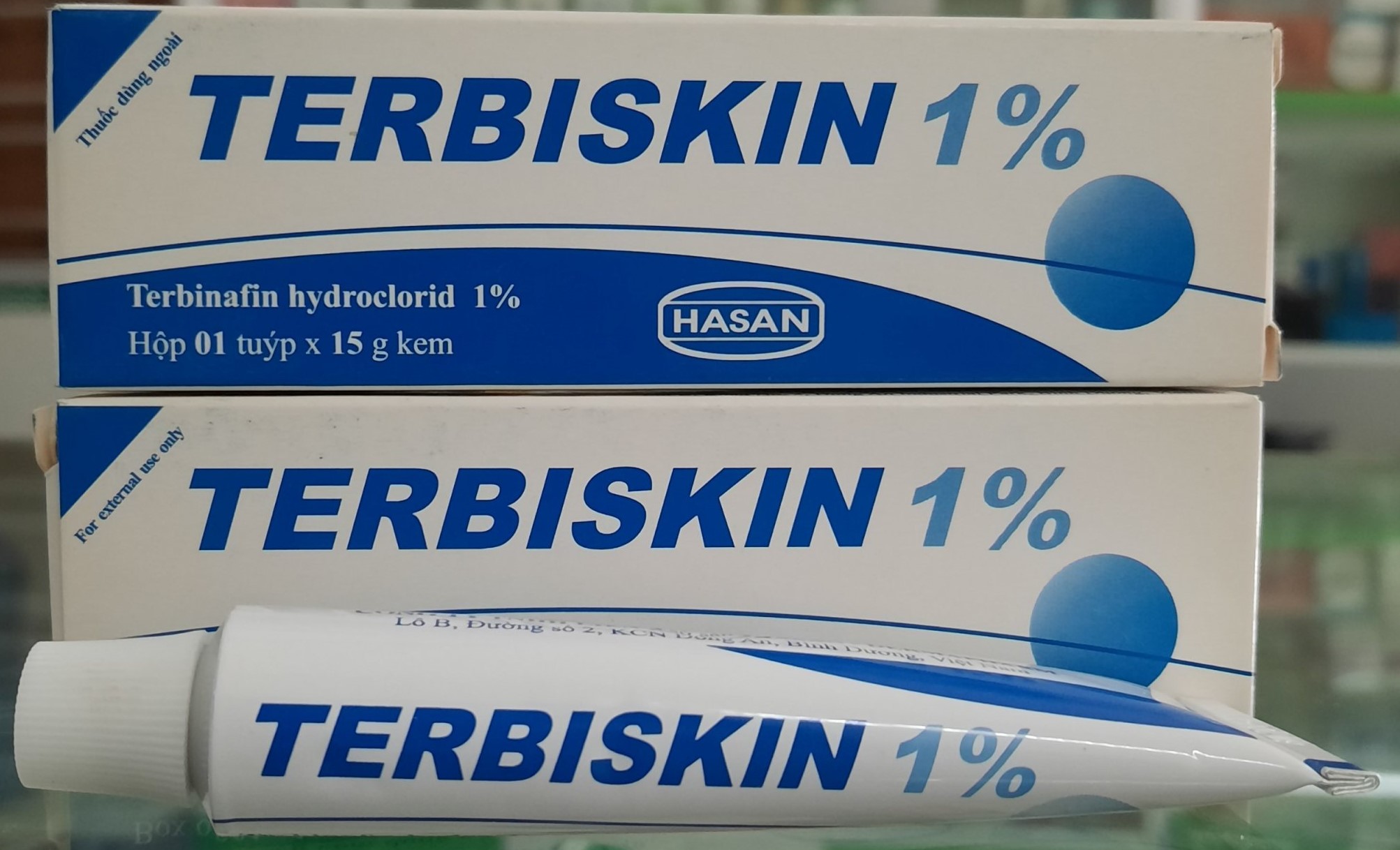 Terbiskin Terbinafin 150mg Hasan (t/15g)