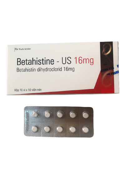 Betahistin Us 16mg Usp (h/100v)
