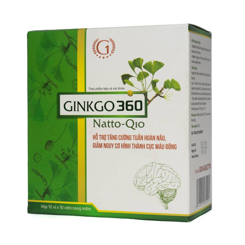 Ginkgo 360 Natto Q10 Abipha (h/100v)