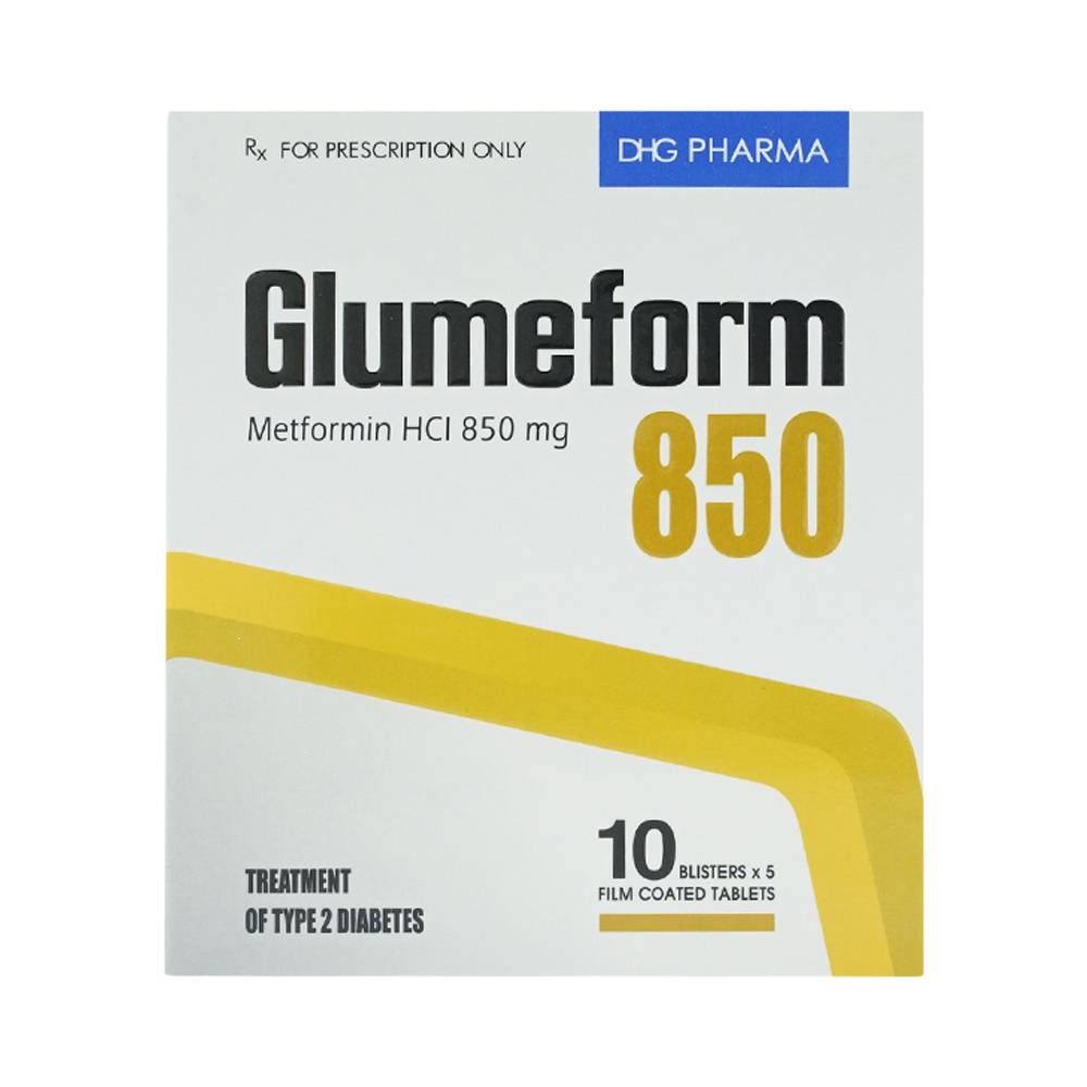 Glumeform Metformin 850mg Dhg (h/50v)
