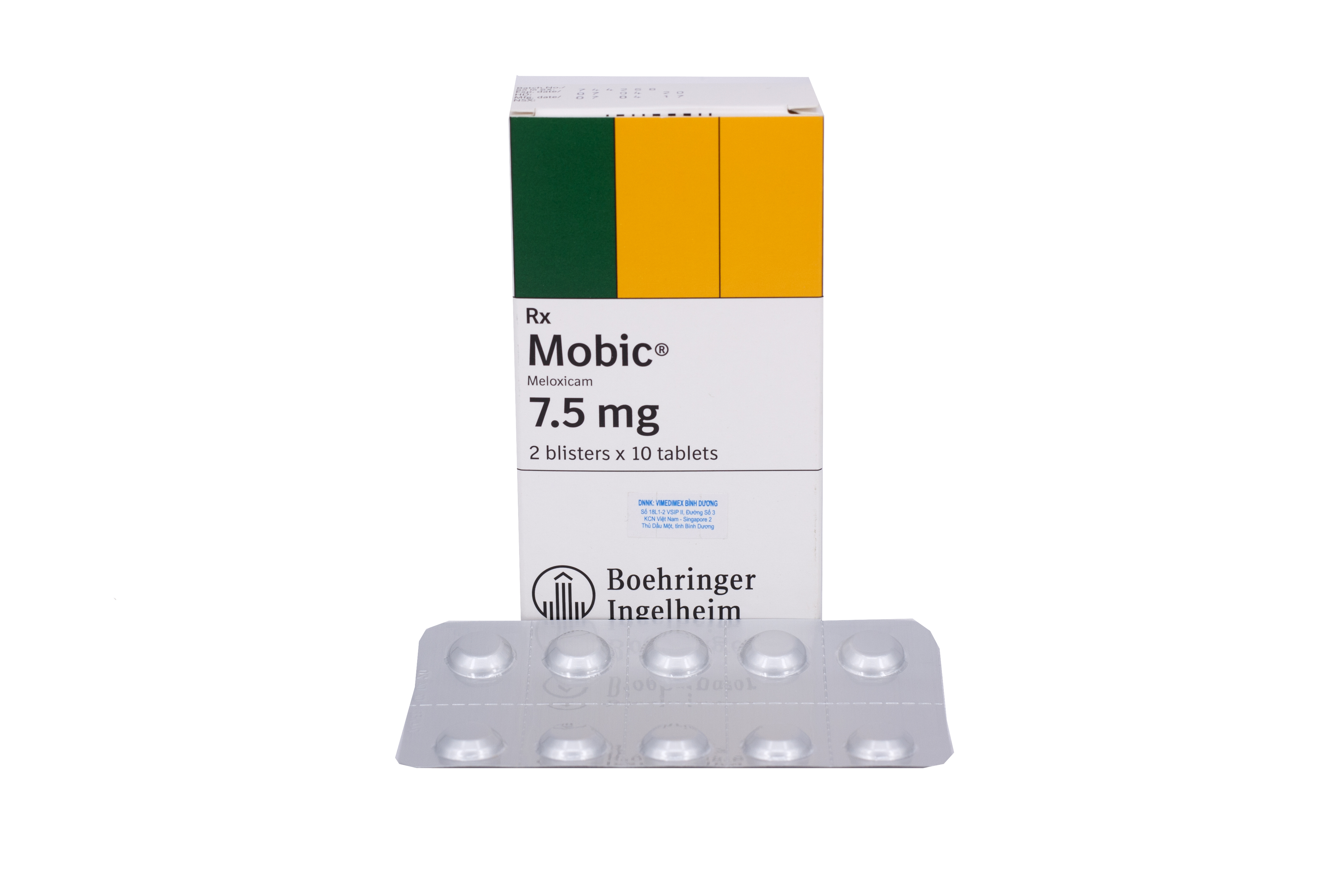 Mobic 7.5mg Boehringer Ingelheim (h/20v)