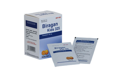 Biragan Kid Paracetamol 325mg Bidiphar (h/12g)